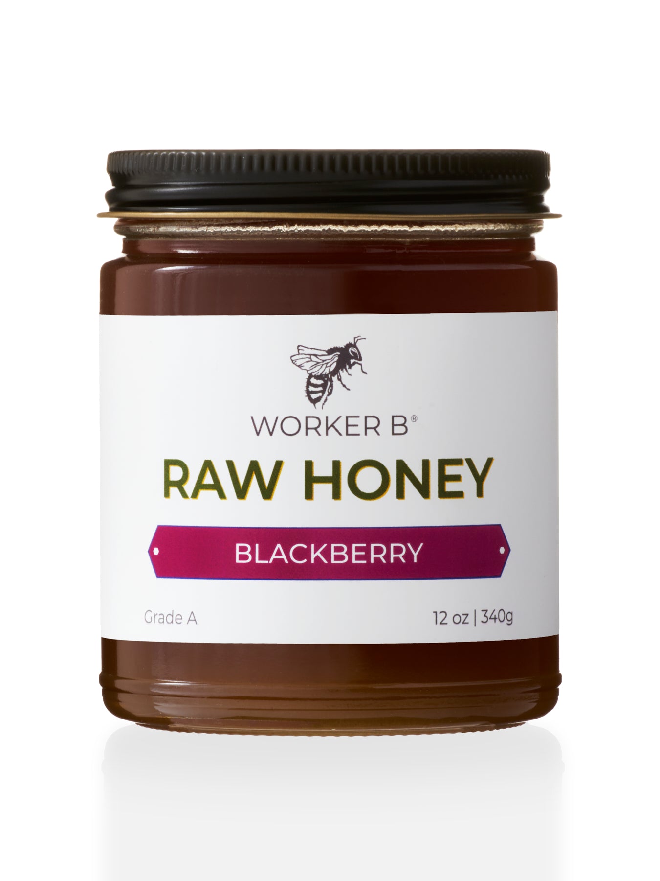 Blackberry Raw Honey – Worker B