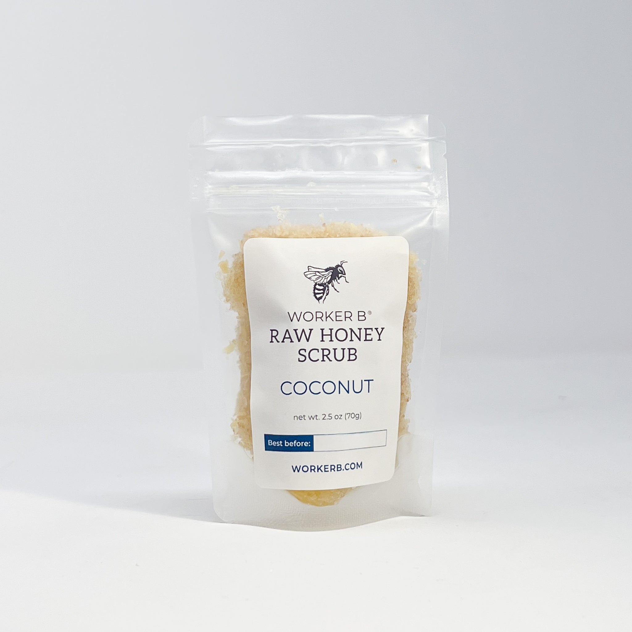 Coconut Raw Honey Scrub (Travel) – Worker B